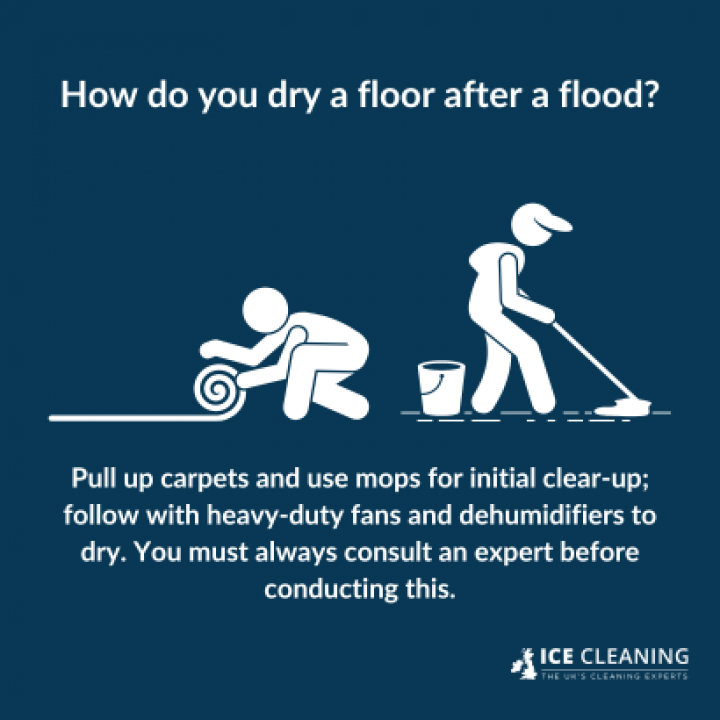 ICE Services Group Ltd - What Is The Drying Process After A Flood?
